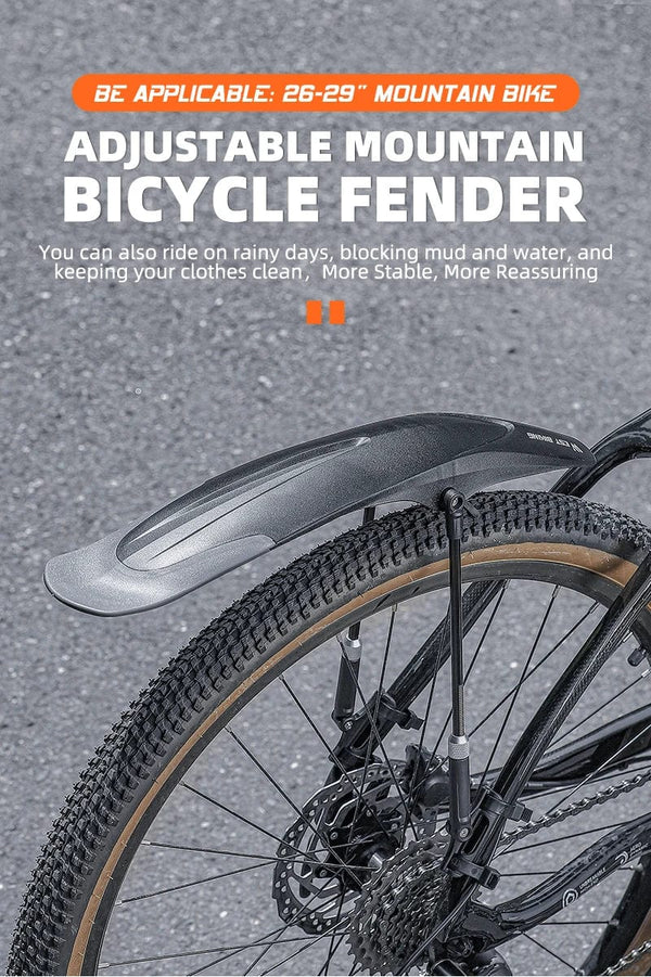 West Biking 26 - 29" Front or Rear Mudguard for JackRabbit - Boosted USA